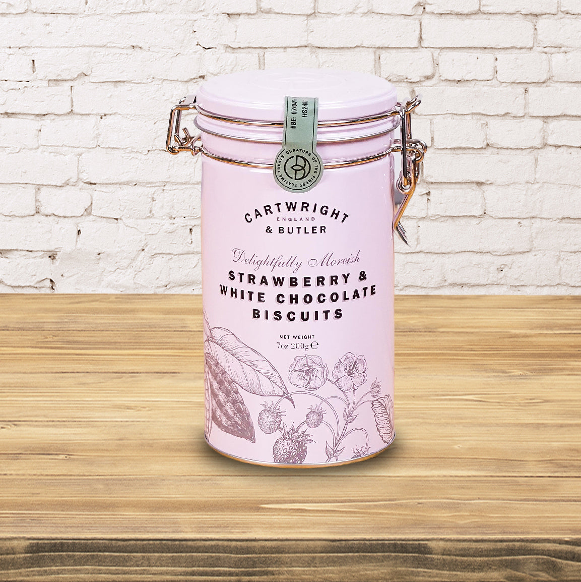 Cartwright & Butler Strawberry & White Chocolate Biscuits - Guernsey ...